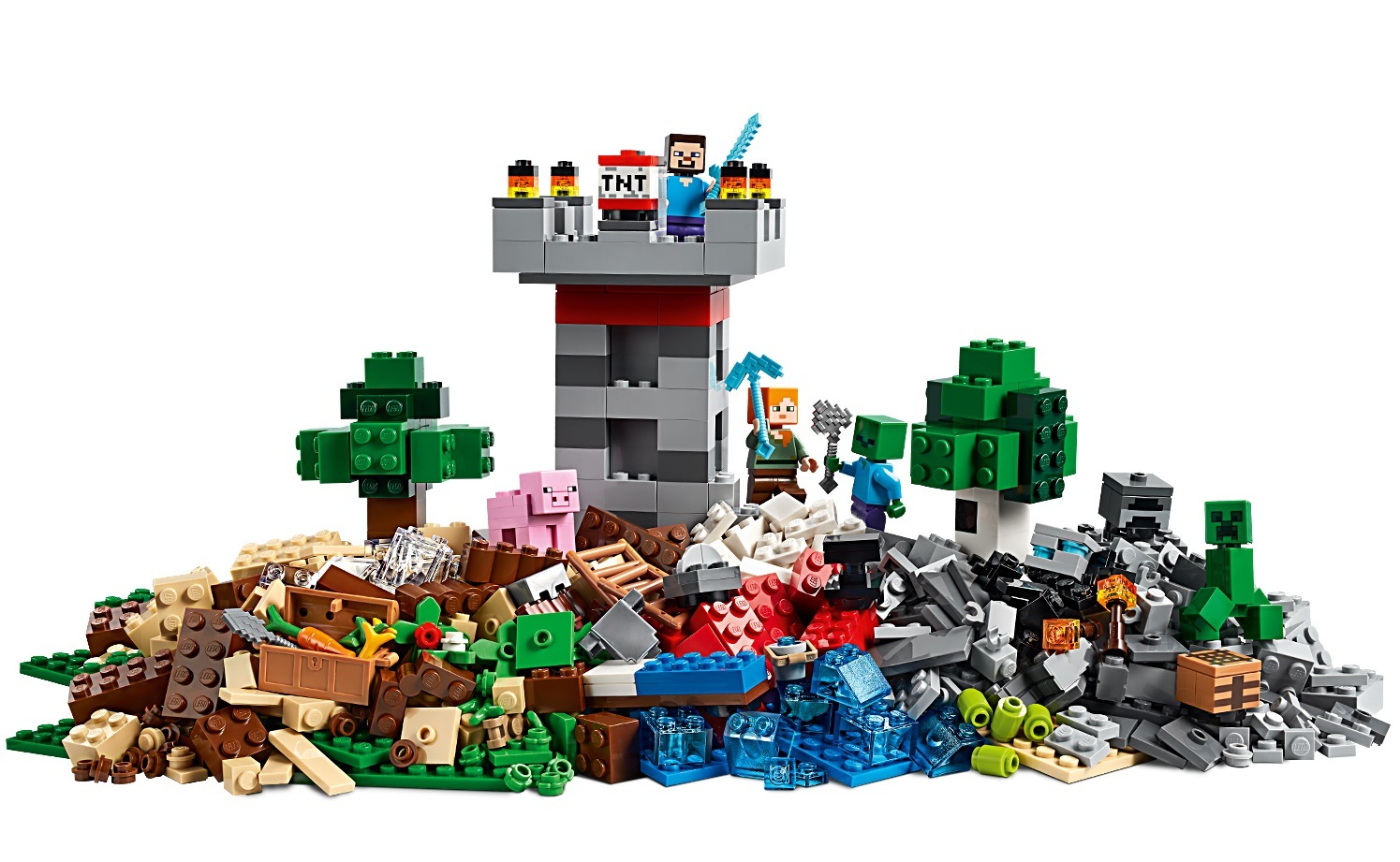 Buy LEGO Minecraft - The Crafting Box 3.0 at Mighty Ape NZ