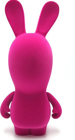 Raving Rabbids Eeerz 11" Velvet Vinyl Figure - Pink Rabbid | at Mighty ...