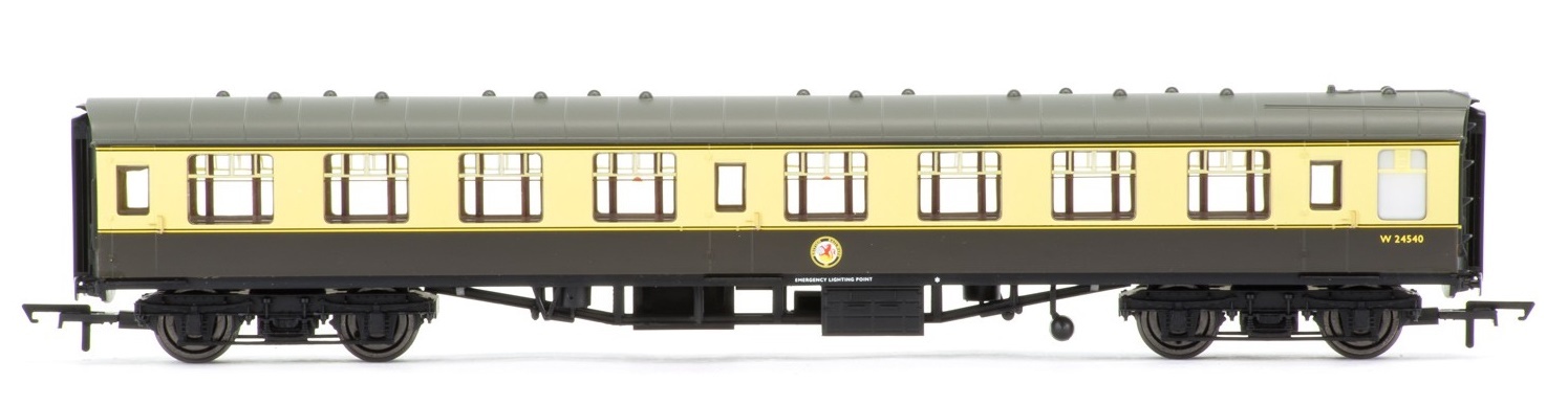 BR Mk1 Coach Corridor Brake 2nd Class - Crimson & Cream | at Mighty Ape NZ