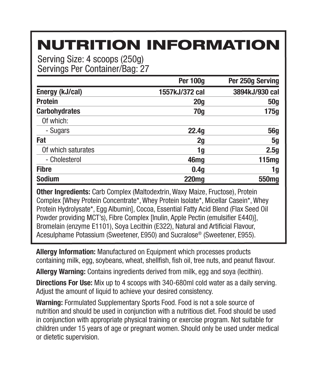 Buy Pharma Freak Mass Freak - Vanilla Milkshake 6.8kg at Mighty Ape NZ