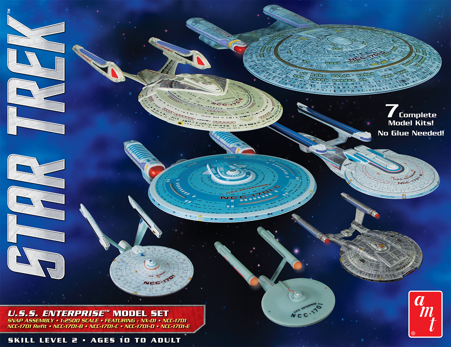 1/2500 Star Trek: U.S.S. Enterprise - Box Set | at Mighty Ape NZ