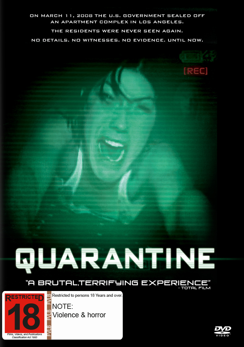 Quarantine | DVD | Buy Now | at Mighty Ape NZ