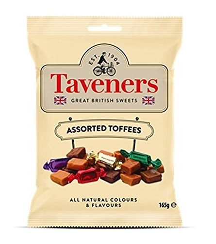 Taveners Great British Sweets Assorted Toffees (165g) | at Mighty Ape NZ
