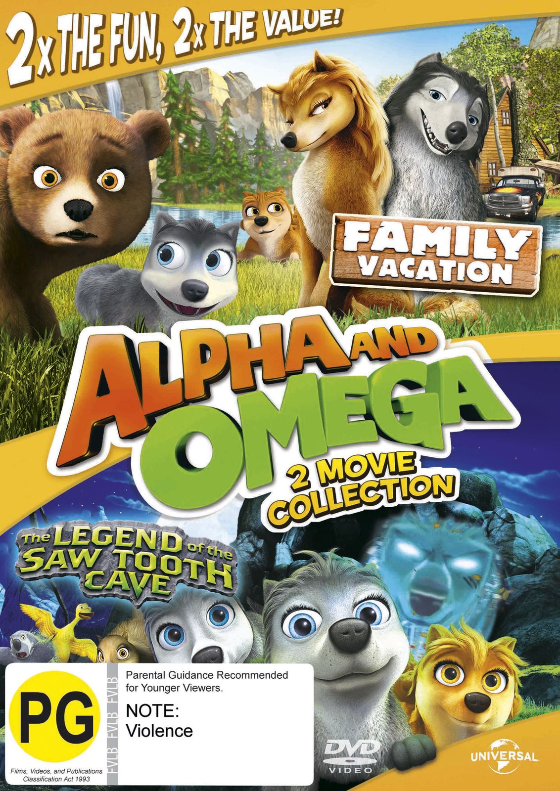 Alpha & Omega: Legend Of The Saw Tooth Cave | DVD | Buy Now | at Mighty ...