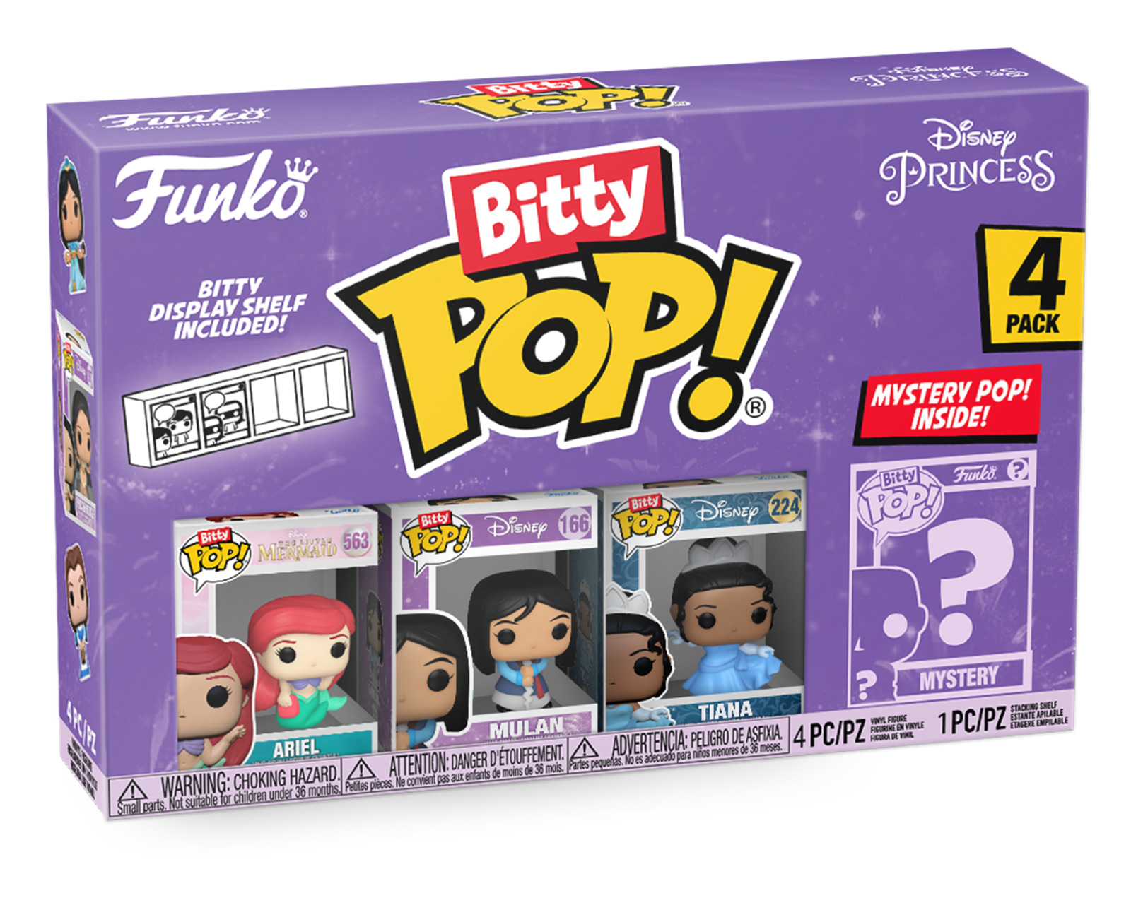 Ariel - Bitty Pop! 4-Pack | at Mighty Ape NZ
