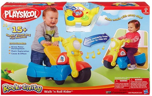 Buy Playskool Rocktivity - Walk 'N Roll Rider (Blue) at Mighty Ape NZ