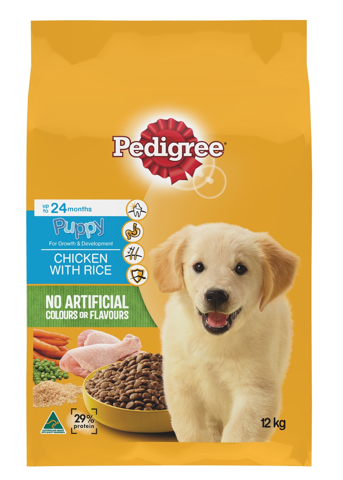 Buy Pedigree Puppy With Chicken and Rice (12kg) at Mighty Ape NZ