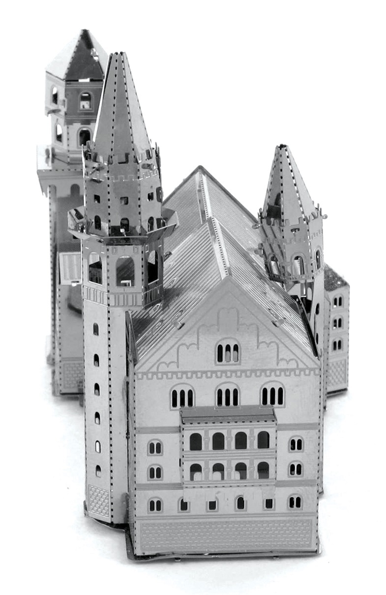 Metal Earth: Neuschwanstein Castle - Model Kit Images at Mighty Ape NZ