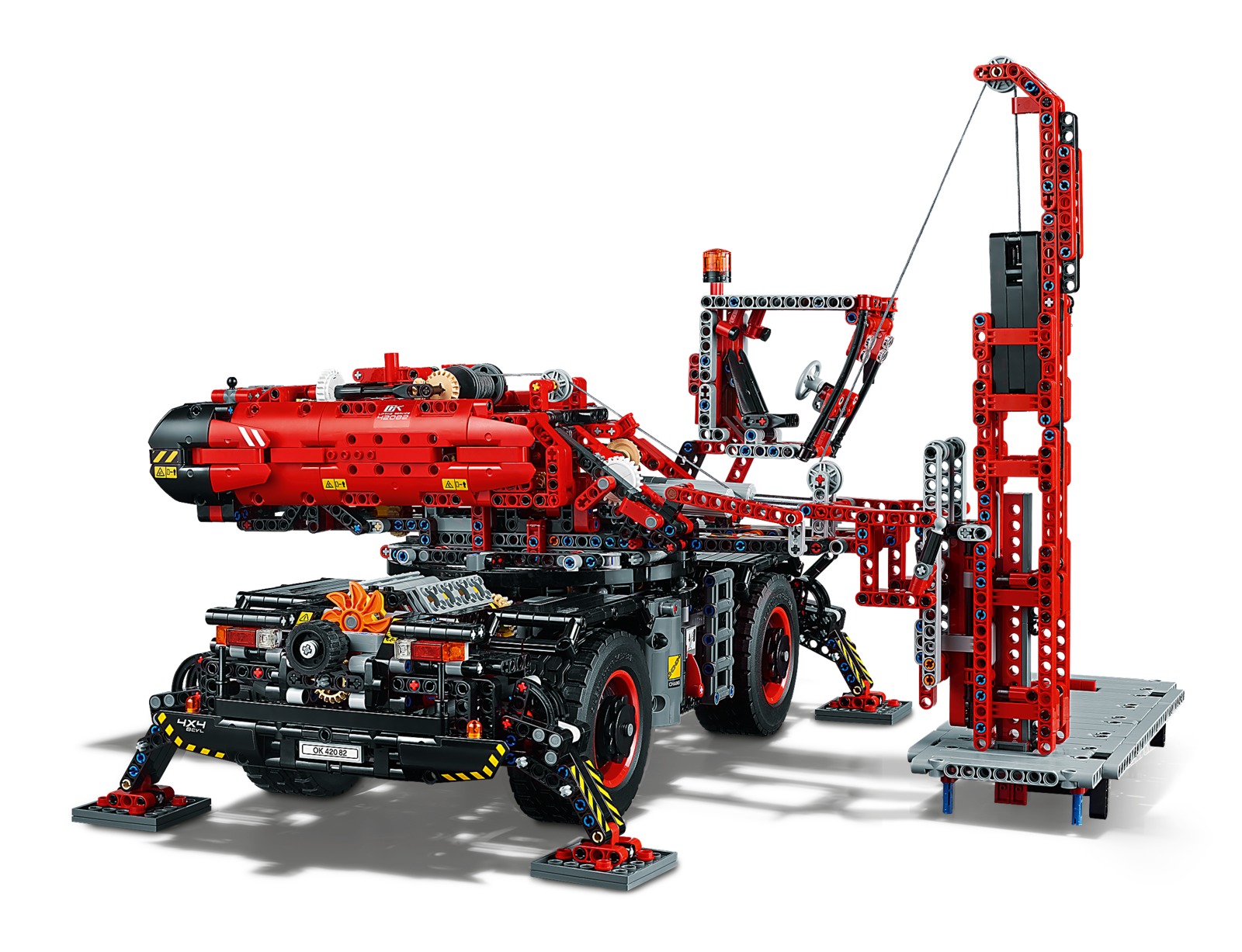 Buy LEGO Technic: Rough Terrain Crane (42082) at Mighty Ape NZ