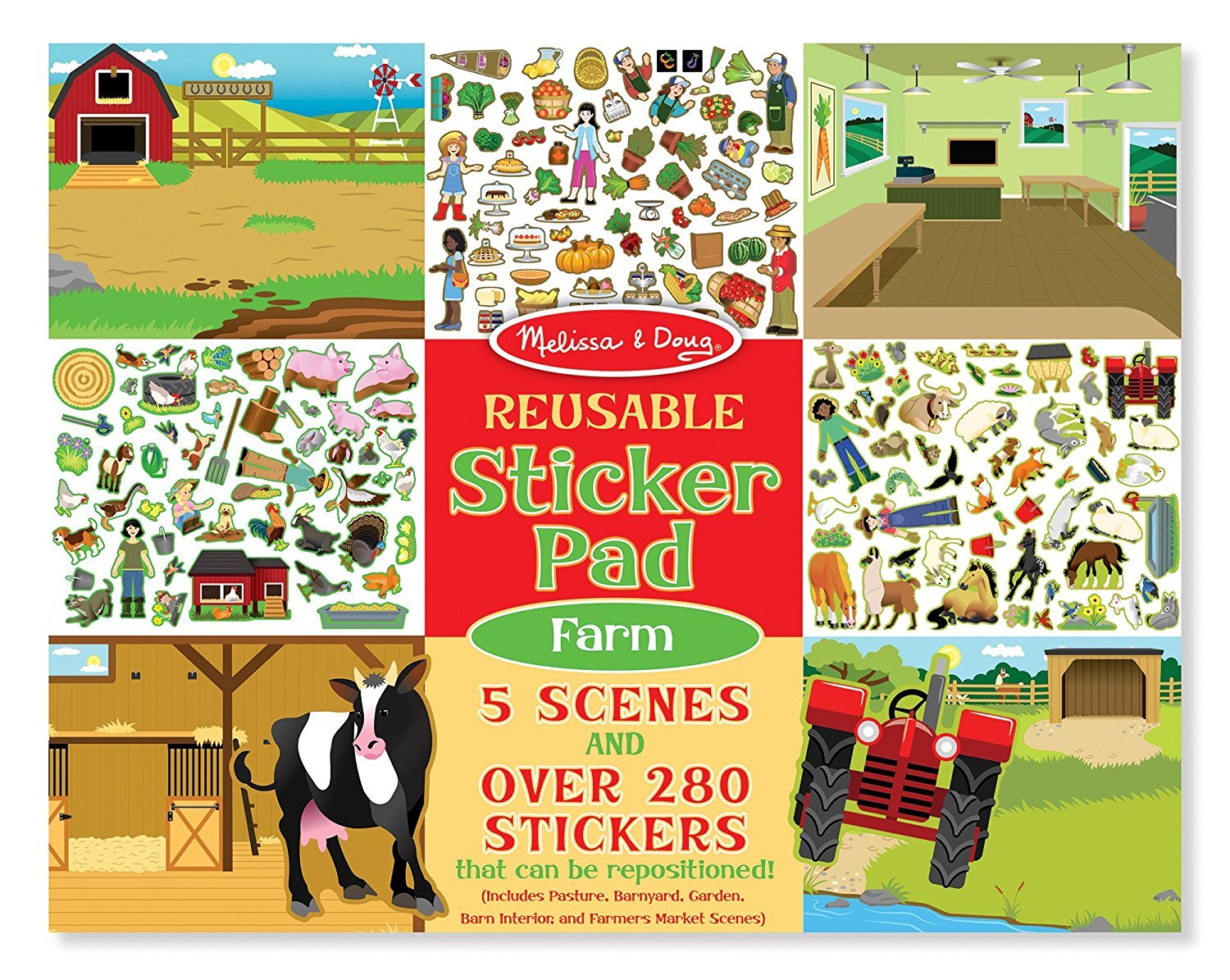 Buy Farm - Reusable Sticker Pad at Mighty Ape NZ