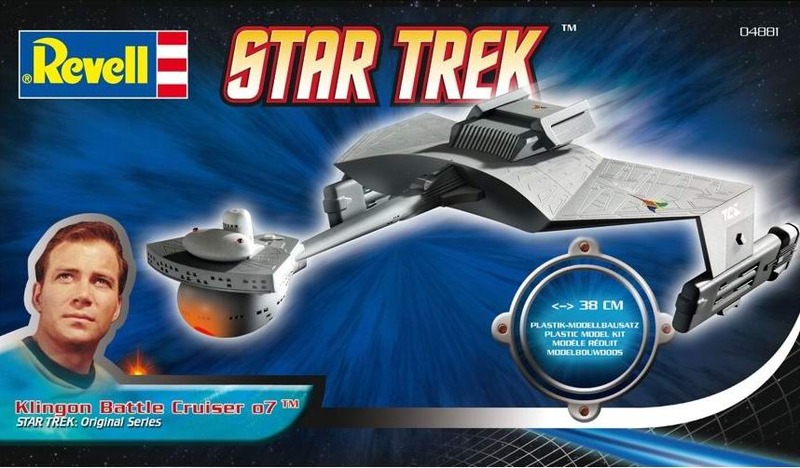 Revell Star Trek Klingon Battle Cruiser D7 1/600 Model Kit | at Mighty ...