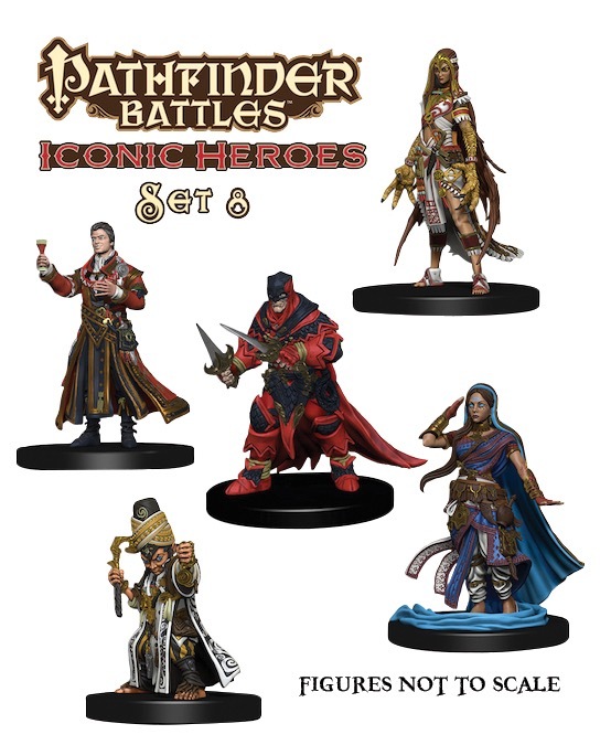 Pathfinder Battles: Iconic Heroes Set #8 | at Mighty Ape NZ