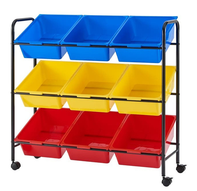 Buy Ovela: Multi Coloured Kids Storage Boxes at Mighty Ape NZ