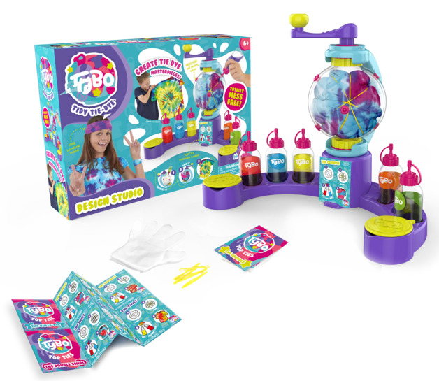 Tybo: Tidy Tie-Dye - Design Studio | Toy | at Mighty Ape NZ