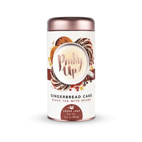 Pinky Up: Gingerbread Loose Leaf Tea Tins - 90g | at Mighty Ape NZ