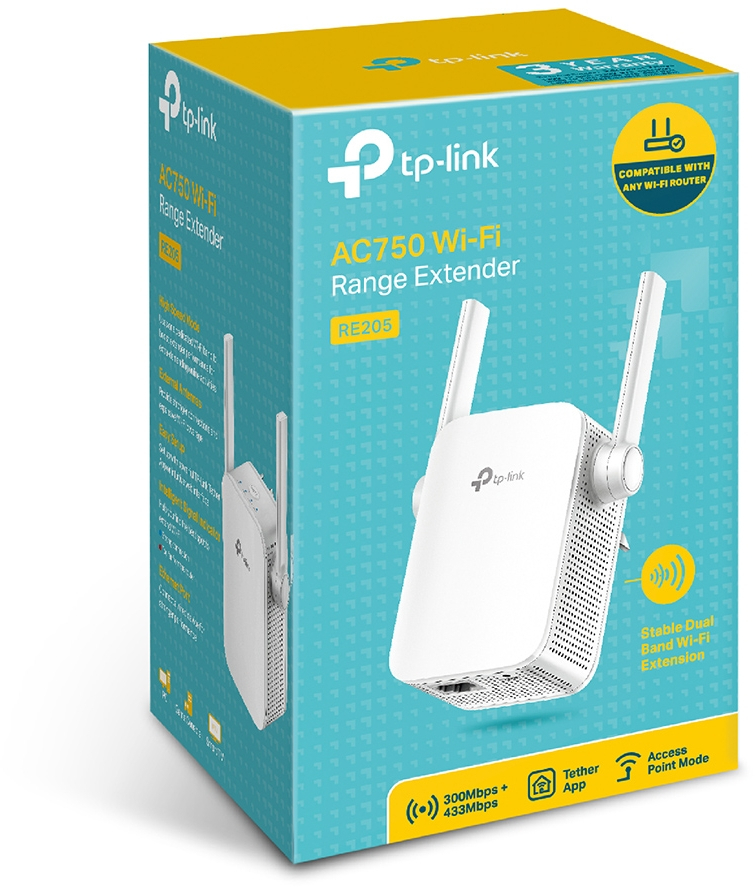 TP-Link AC750 Wi-Fi Range Extender | at Mighty Ape Australia