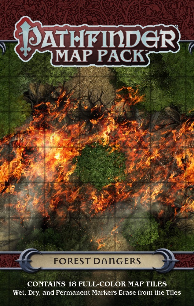 Pathfinder RPG: Forest Dangers Map Pack | at Mighty Ape NZ