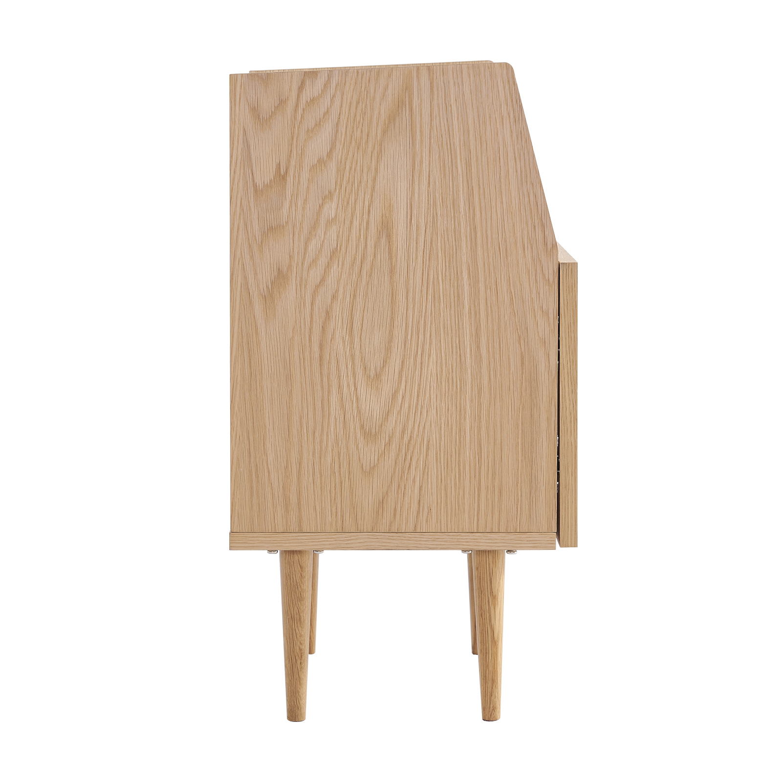 Buy Fraser Country Natural Rattan Bedside Table with Wooden Legs at ...