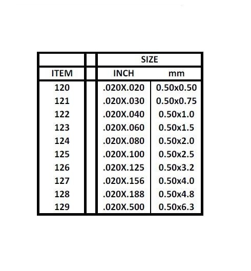 Evergreen Styrene Stripstyrene White .5X3.2 mm (10) | at Mighty Ape NZ