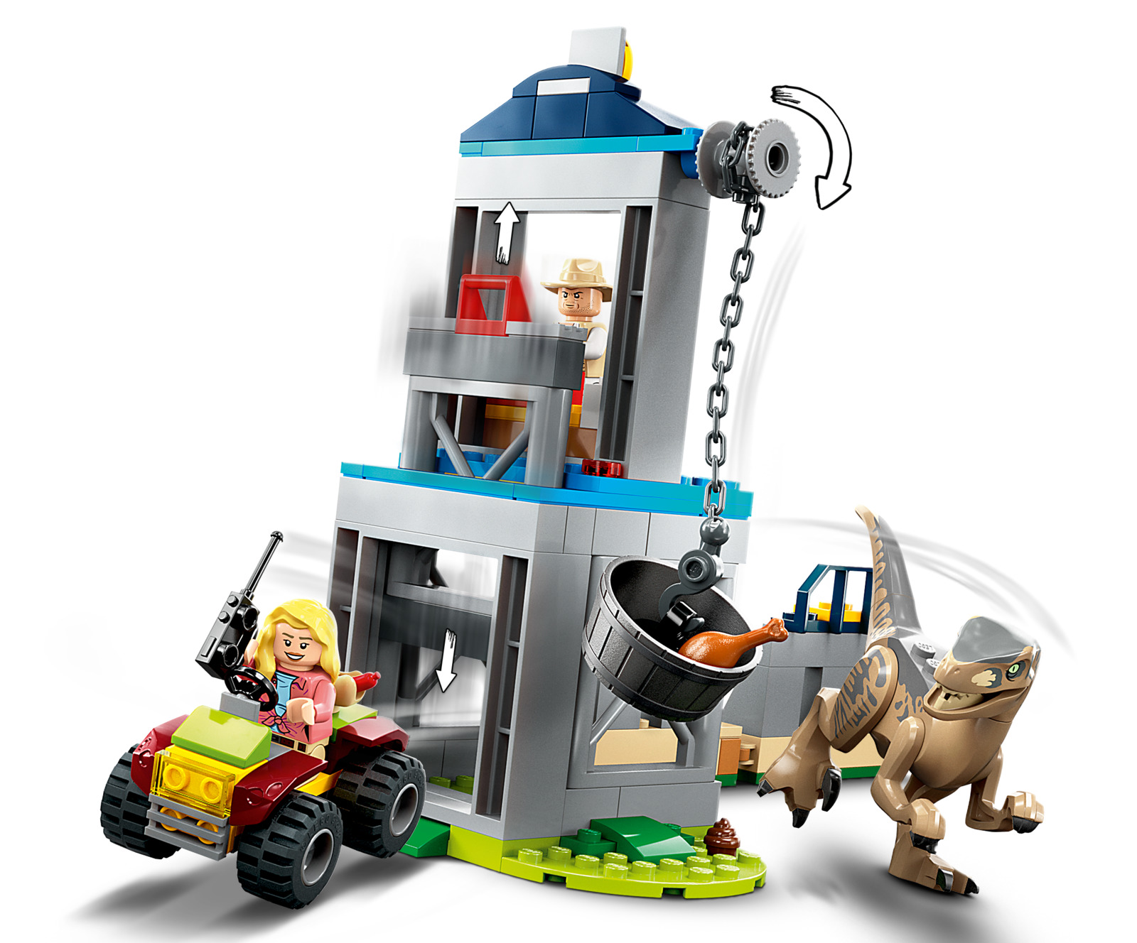 Buy LEGO Jurassic World - Velociraptor Escape at Mighty Ape NZ