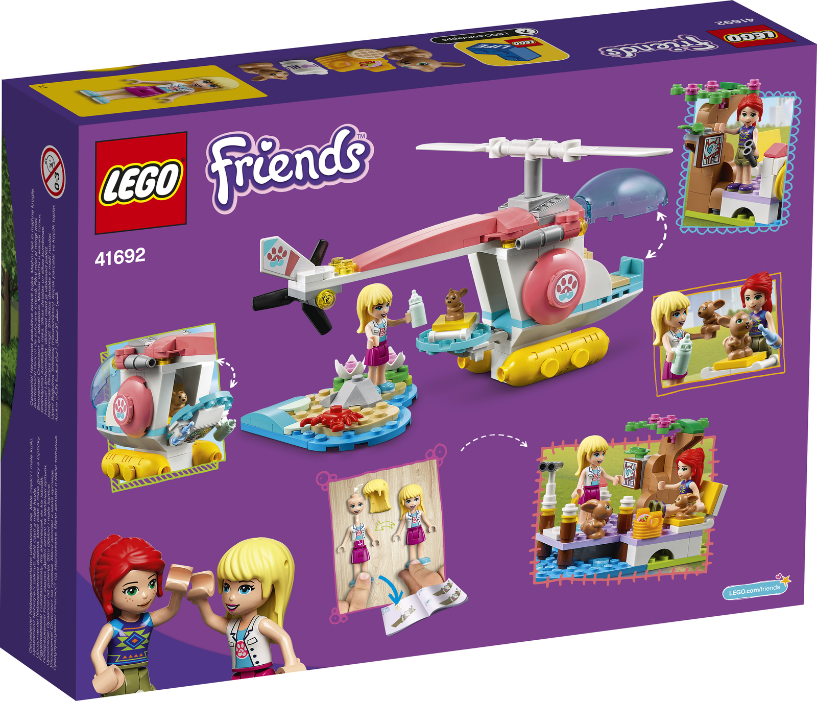 Buy LEGO Friends - Vet Clinic Rescue Helicopter at Mighty Ape NZ