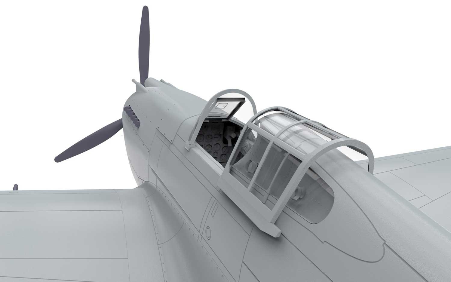 1:48 Curtiss P-40B Warhawk - Model Kit | at Mighty Ape NZ