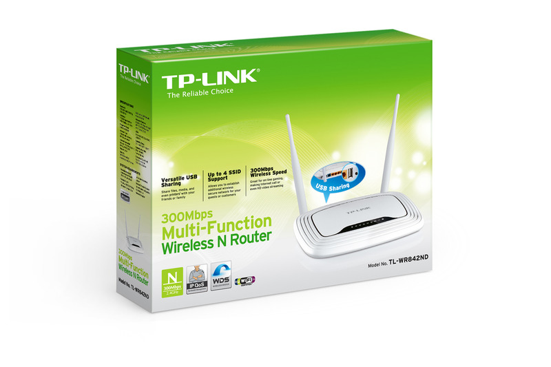 TP-Link TL-WR842ND 300Mbps Multi-Function Wireless N Router | at Mighty ...