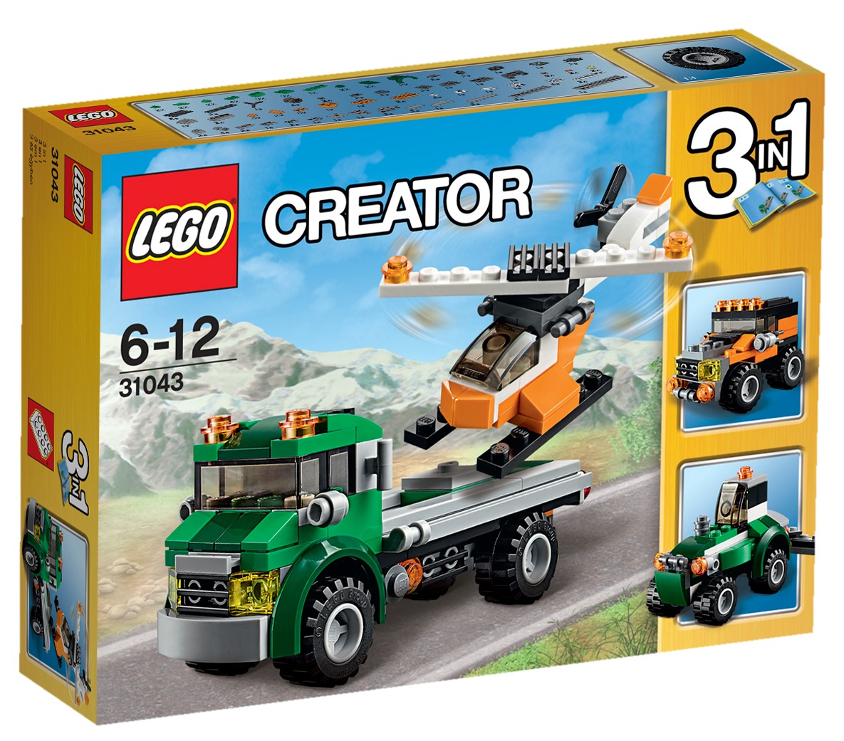 Buy LEGO Creator - Chopper Transporter (31043) at Mighty Ape NZ