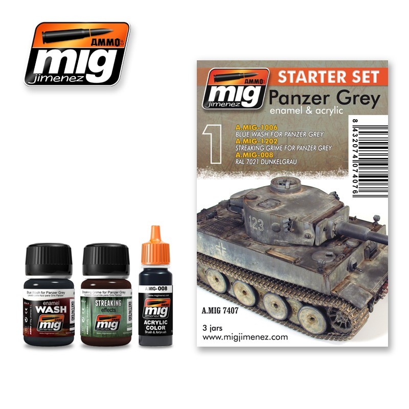 Panzer Grey Starter Set | at Mighty Ape NZ
