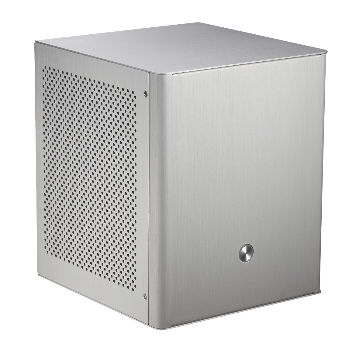 Jonsbo V3+ Mini ITX Tower Case (Silver) | at Mighty Ape NZ