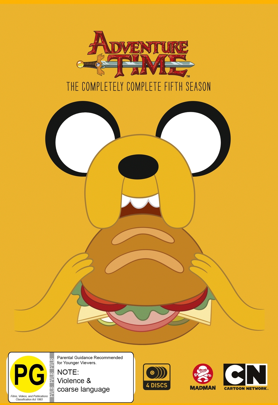 Adventure Time - The Completely Complete Fifth Season | DVD | Buy Now ...