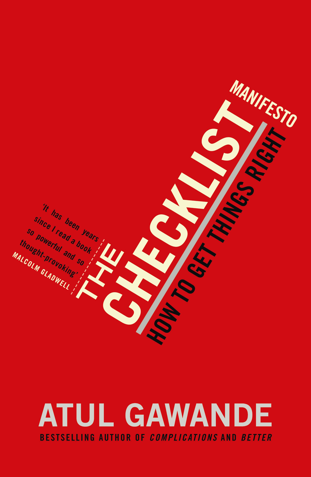The Checklist Manifesto | Atul Gawande Book | In-Stock - Buy Now | at ...