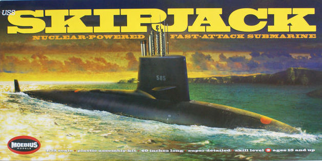 1:72 USS Skipjack SSN 585 Kit | at Mighty Ape NZ