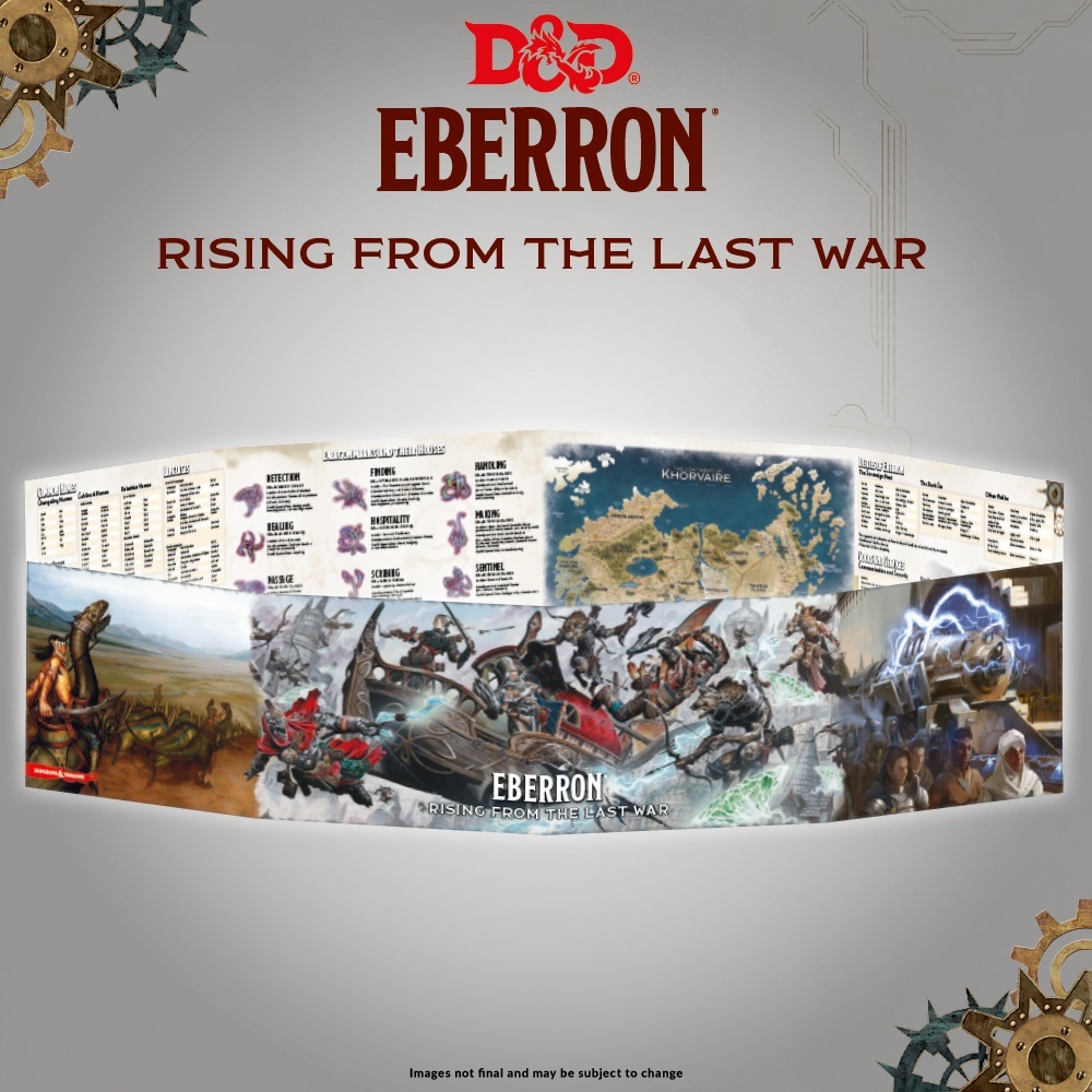 D&D "Eberron" - DM Screen | at Mighty Ape NZ