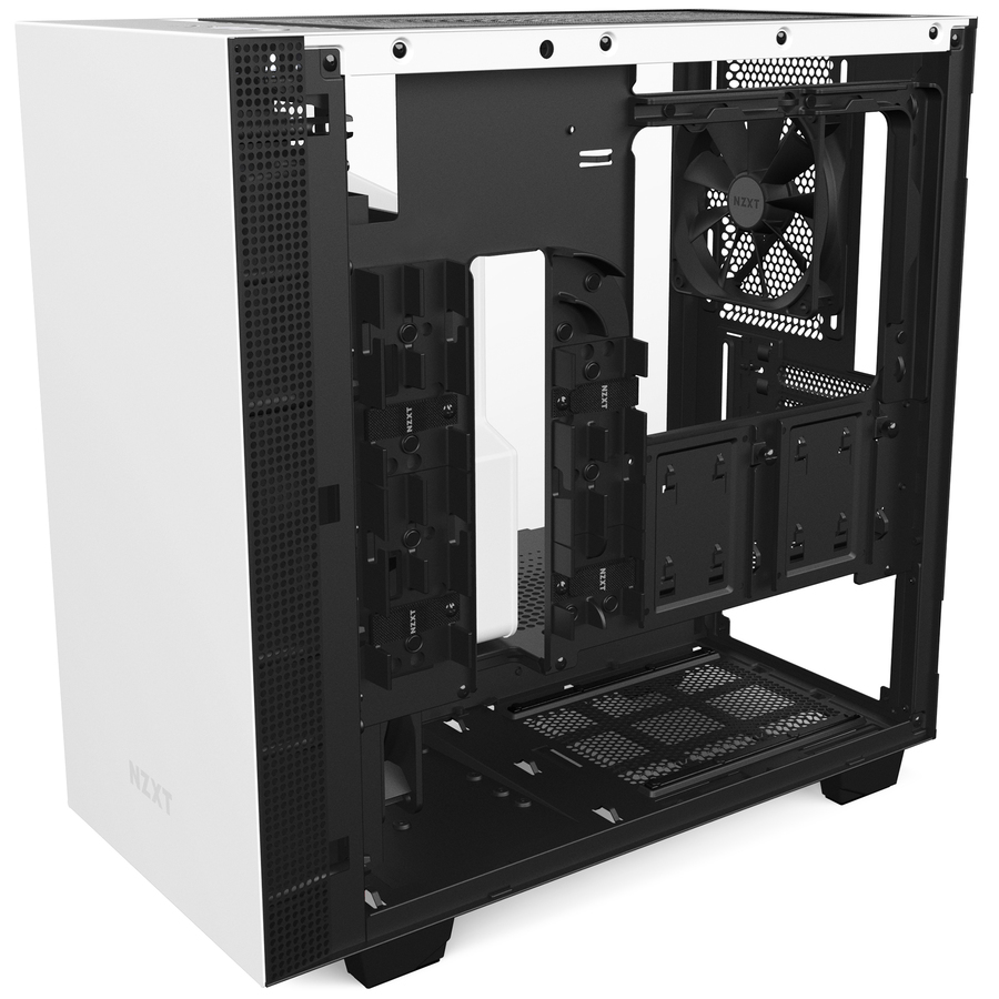 NZXT H400 Premium micro-ATX - Matte White | at Mighty Ape NZ