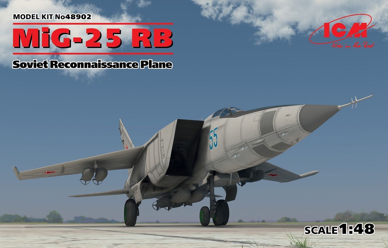 1/48 MiG-25 RB - Model Kit | at Mighty Ape NZ