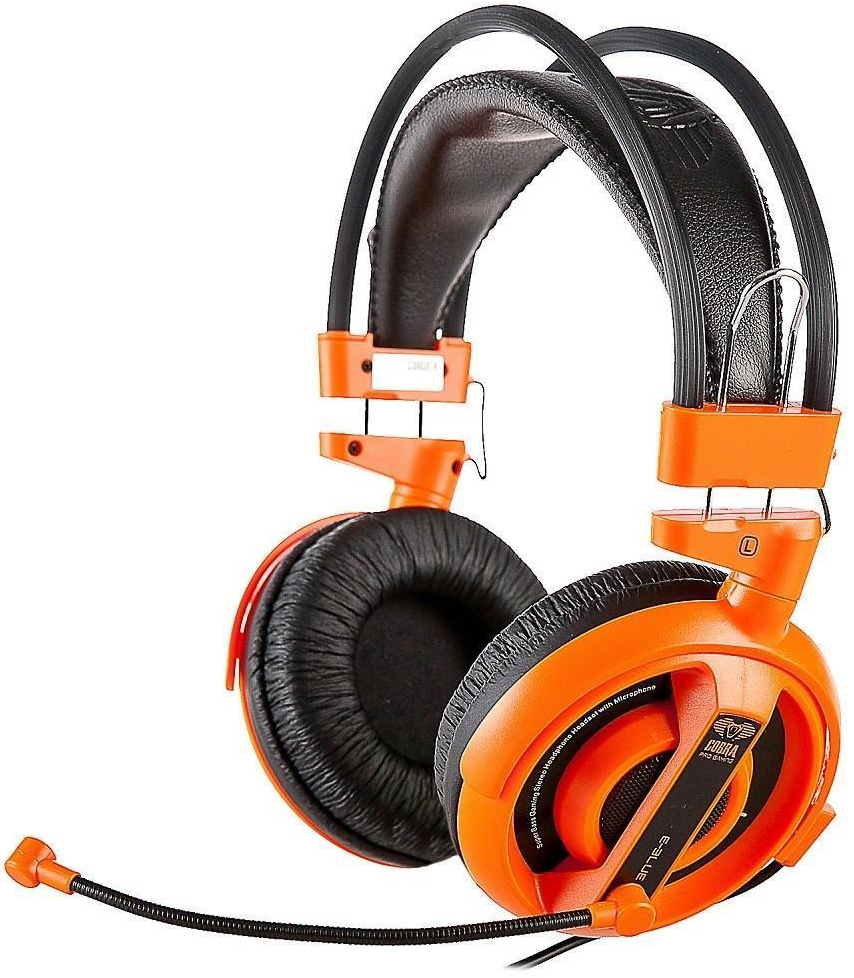 E-Blue Cobra Gaming Headset (Orange) | PC | Buy Now | at Mighty Ape ...