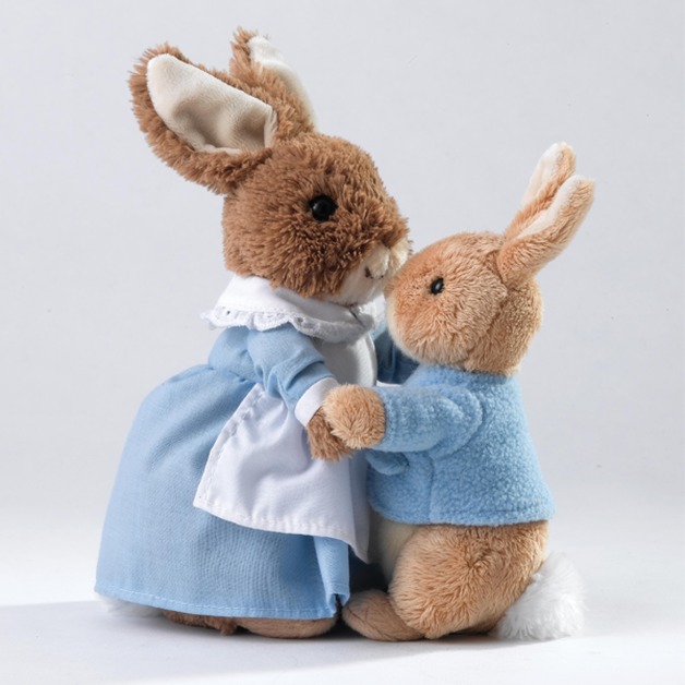 Buy Peter Rabbit & Mrs Rabbit - Plush Set at Mighty Ape NZ