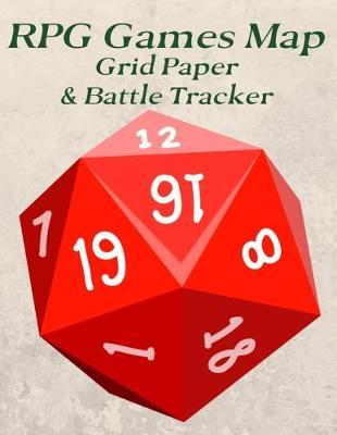 RPG Games Map Grid Paper & Battle Tracker | Ja Masters Book | Buy Now ...