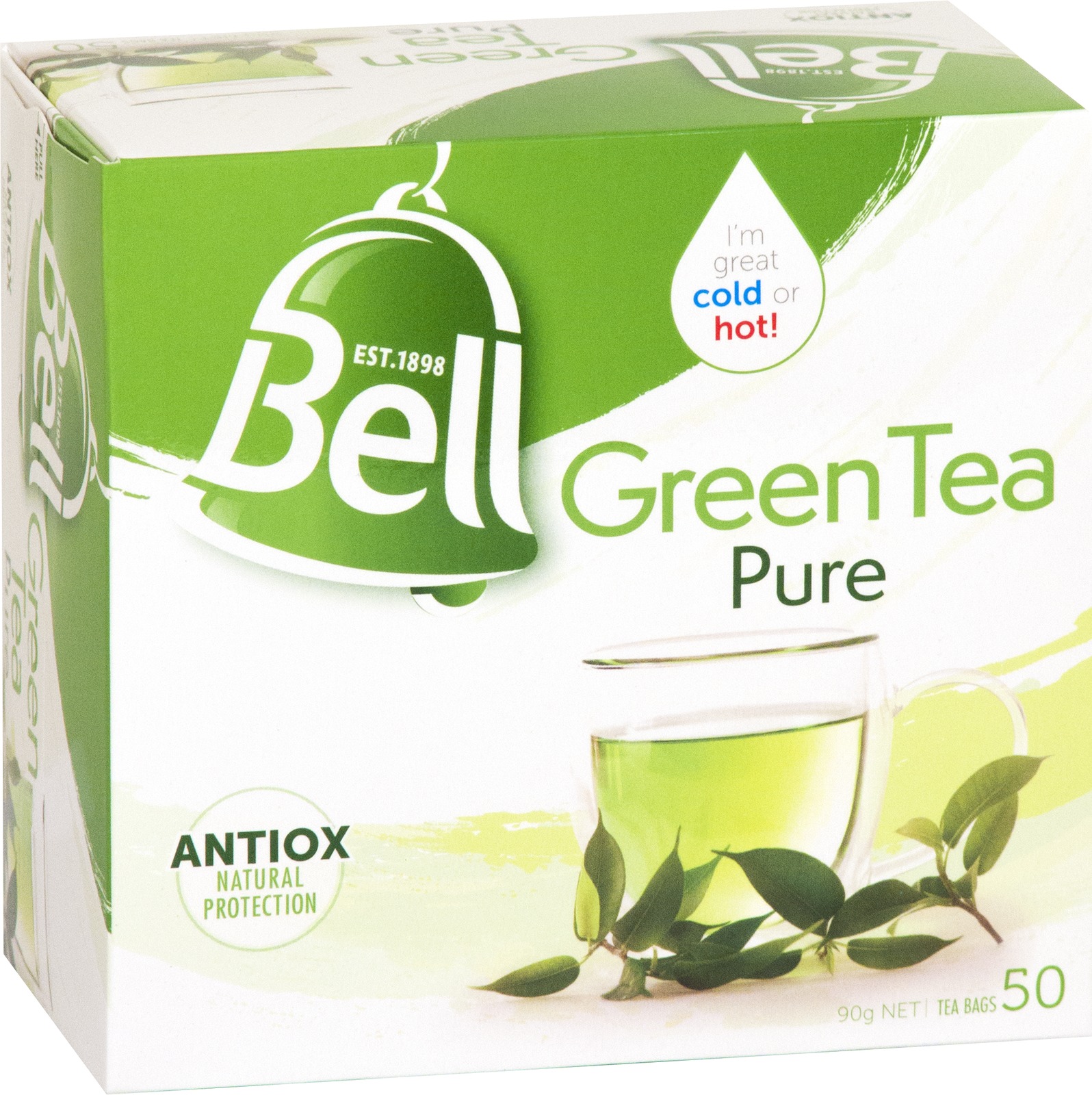 Bell Tea - Zesty Green Tea Bags Pure | at Mighty Ape NZ