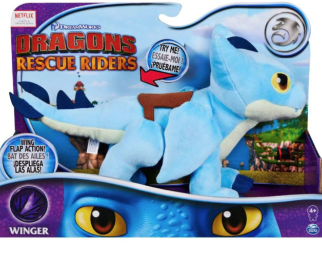 Buy Rescue Riders- Deluxe Plush Winger at Mighty Ape NZ
