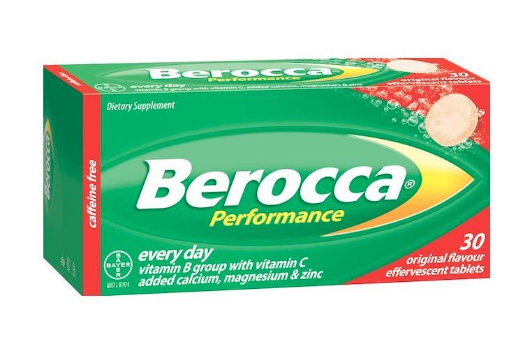 Buy Berocca Performance Original Flavour Effervescent Tablets (30 ...