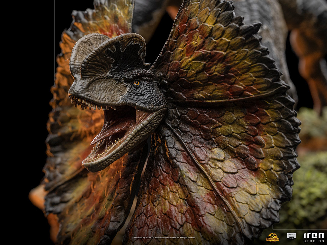 Dilophosaurus - Art-Scale Statue | at Mighty Ape NZ