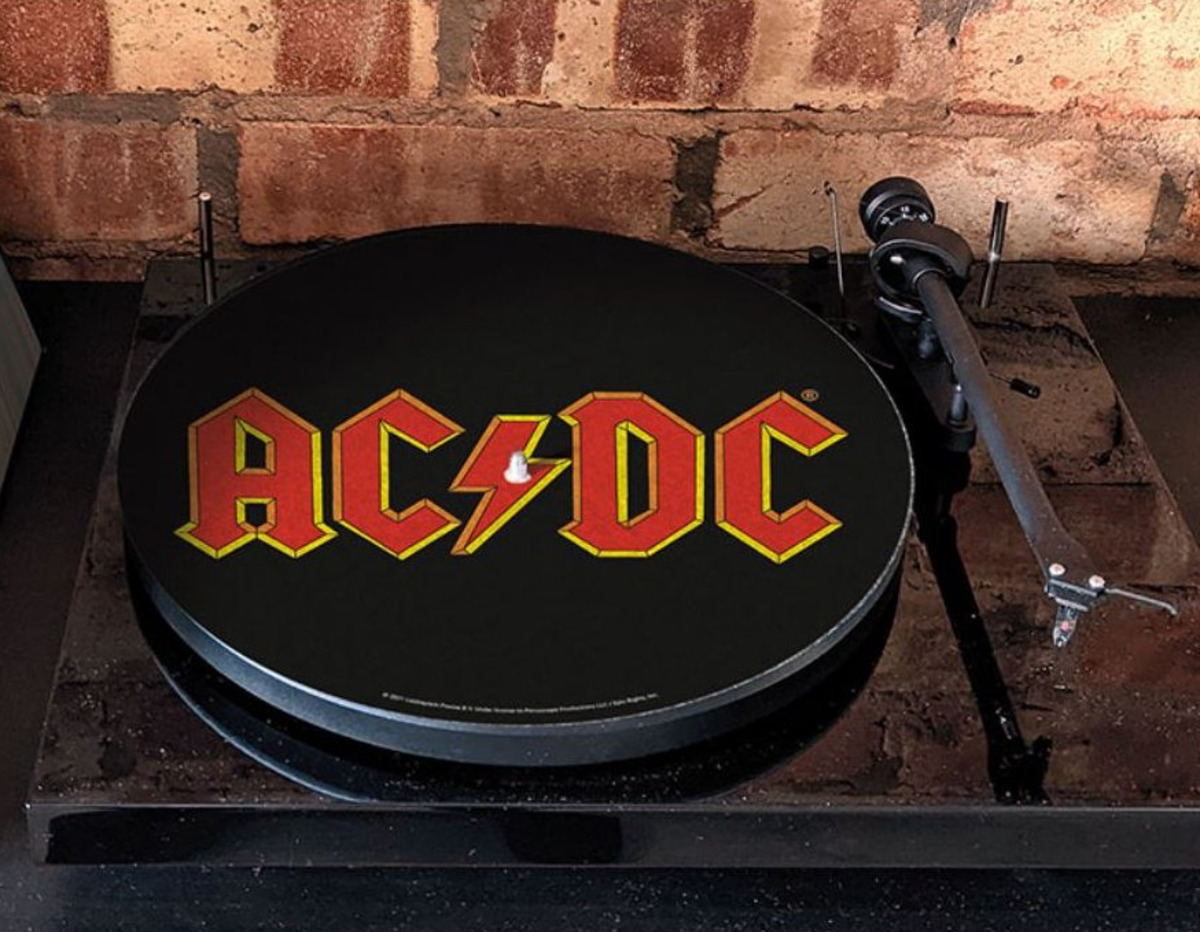 AC/DC - Logo Vinyl Record Slipmat (LP) | at Mighty Ape NZ
