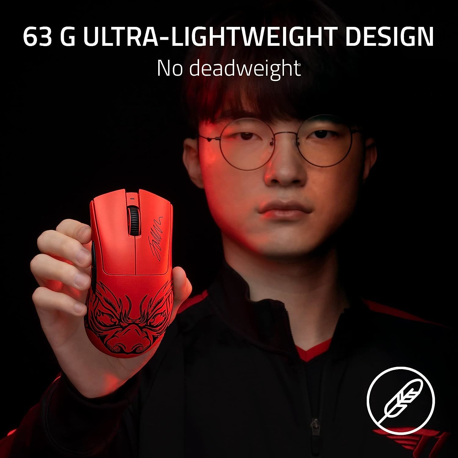 Razer DeathAdder V3 PRO Wireless Gaming Mouse (Faker Edition) | | Buy ...