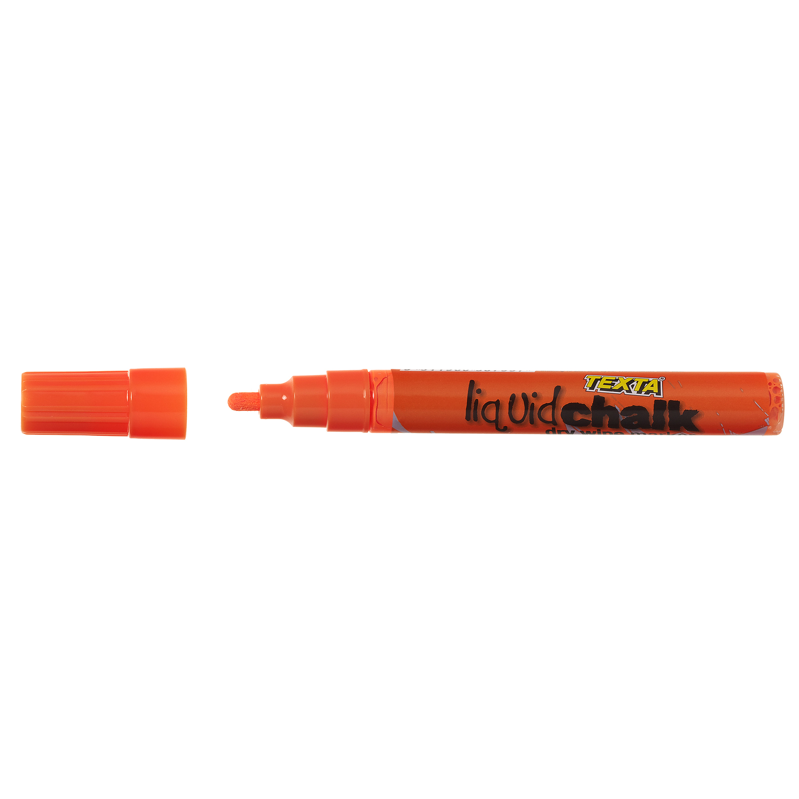 Buy Texta Liquid Chalk Dry Wipe Bullet - Orange at Mighty Ape NZ