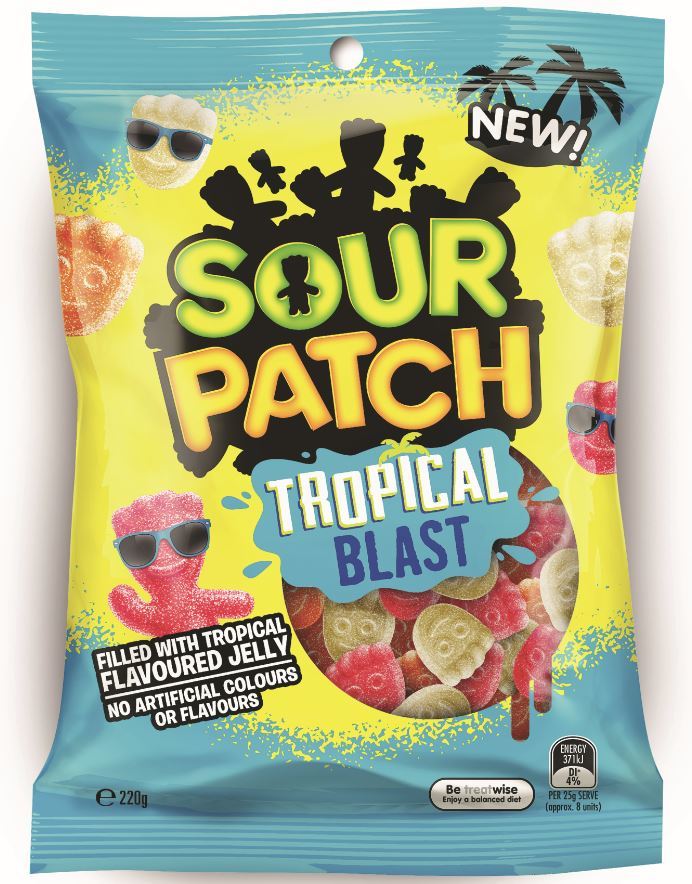 The Natural Confectionery Co Sour Patch Tropical Blast (220g) | at ...