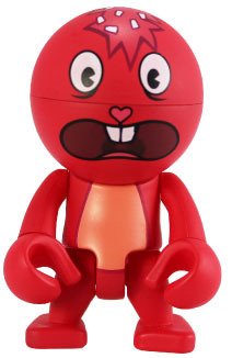 Happy Tree Friends Trexi Mini Figure - Red Flaky (Naughty & Nice ...