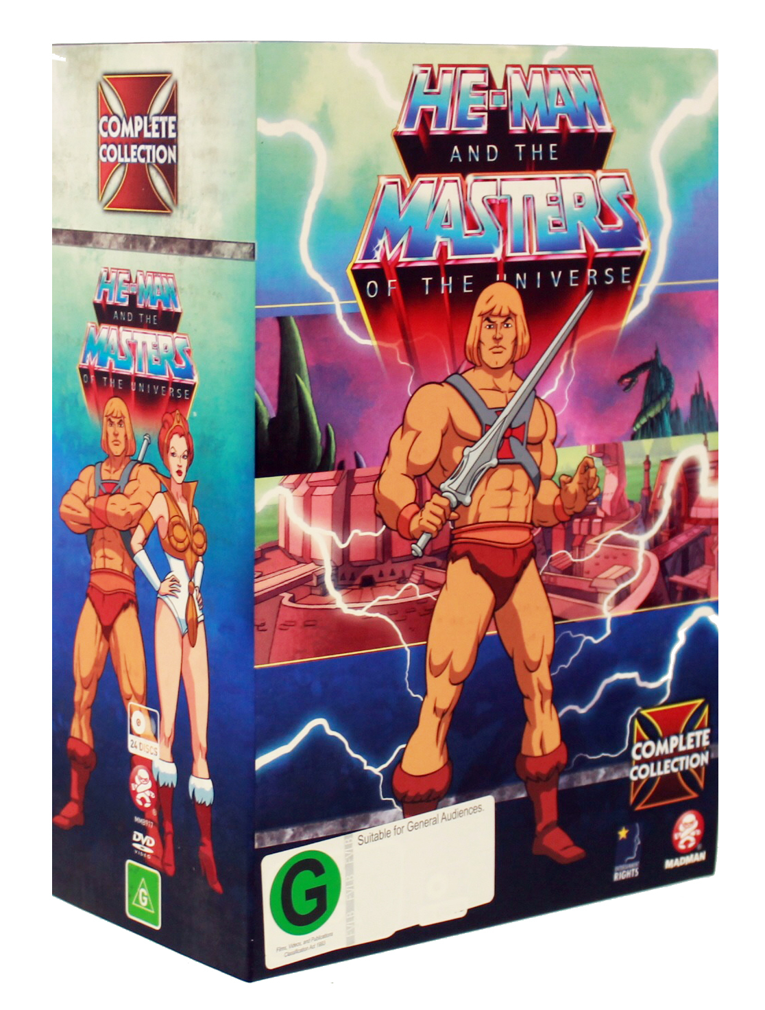 He-Man and the Masters of the Universe - Complete Collection (24 Disc ...