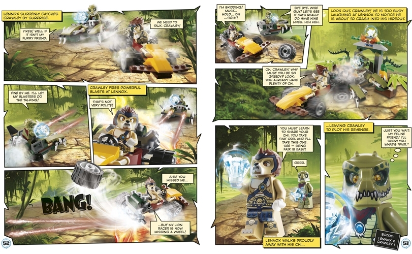 Lego Legends of Chima Brickmaster: The Quest for Chi (Book + LEGO ...